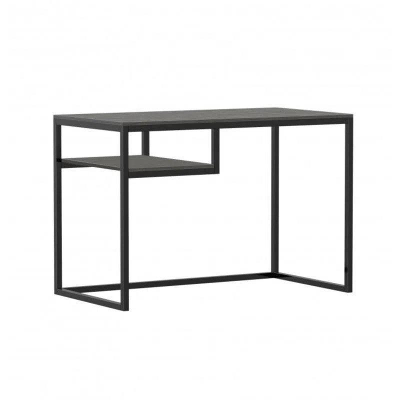 VASAGLE Moderní psací stůl, 120 x 60 x 75 cm, černý-Vashome.cz